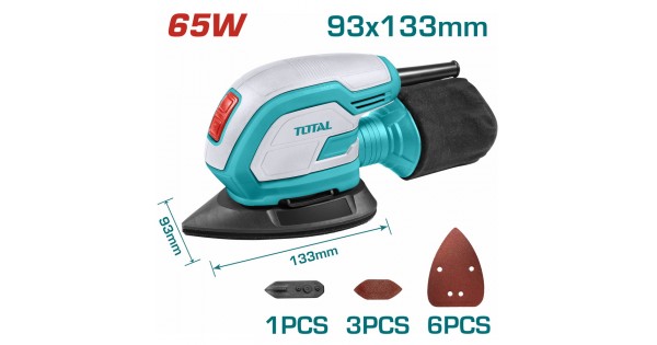 TOTAL ΠΑΛΜΙΚΟ ΤΡΙΒΕΙΟ ΧΟΥΦΤΑΣ ΤΡΙΓΩΝΙΚΟ 65W (TMS6505)